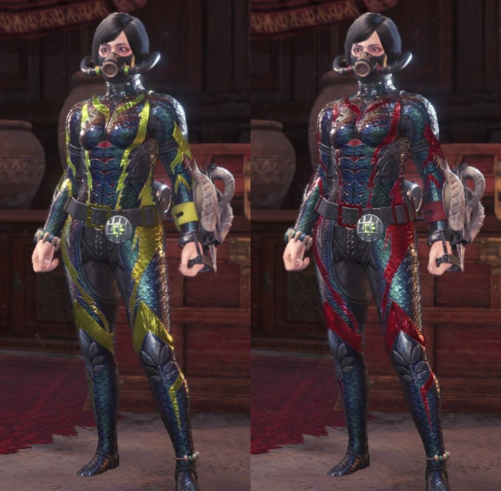 ダイバーシリーズ | MHW装備画像一覧