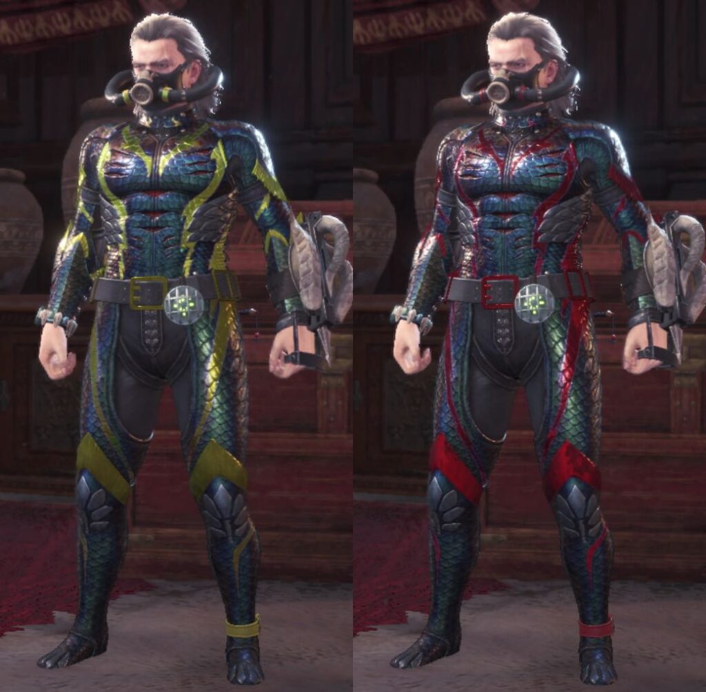 ダイバーシリーズ | MHW装備画像一覧